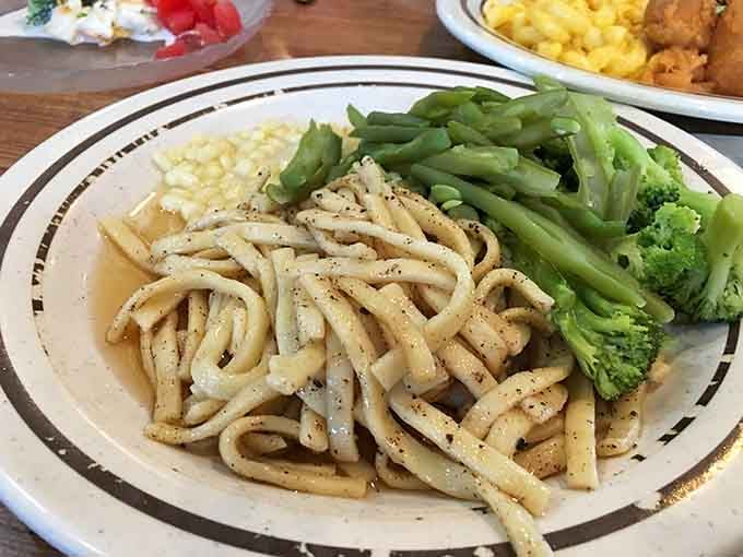 Those buttered noodles are calling your name louder than your diet ever could, and they're worth the conversation.