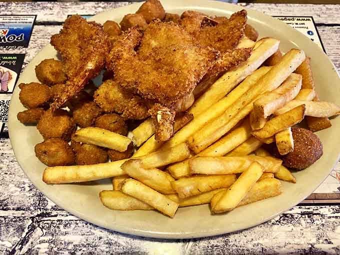 When you can't decide between catfish and sides, just get the platter and live your best life all at once.