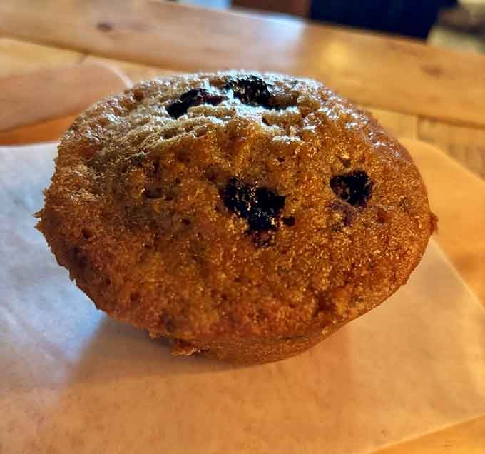 That golden-brown crust and those blueberries peeking through prove some things are worth the extra calories and zero regrets.