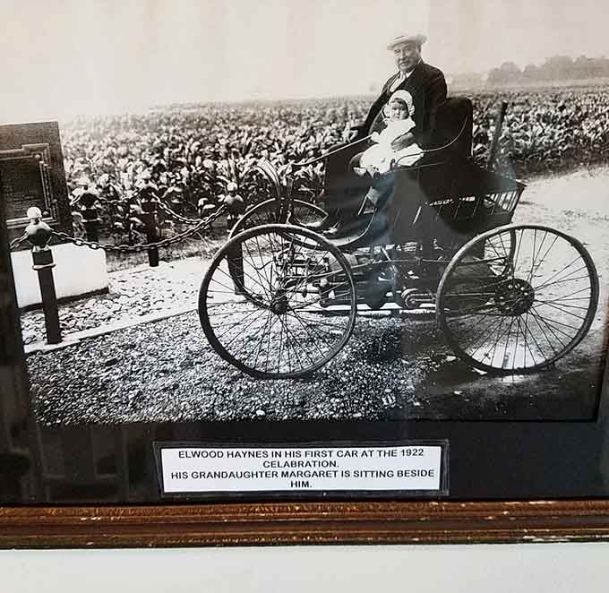 Historic photographs bring the past to life, showing the man himself enjoying his revolutionary creation with family.