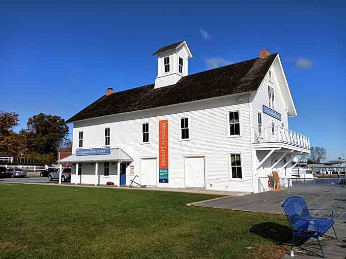 The Connecticut River Museum sits waterfront, proving history doesn't have to be boring when it's this scenic.