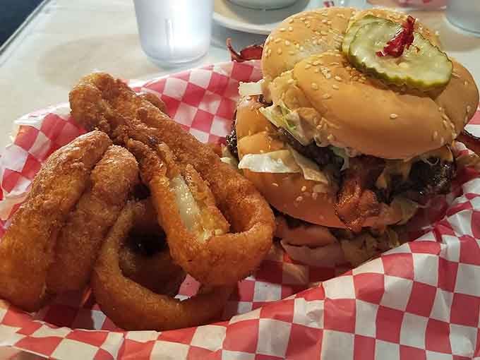 These aren't your average onion rings&mdash;they're thick, crispy circles of pure fried happiness and joy.