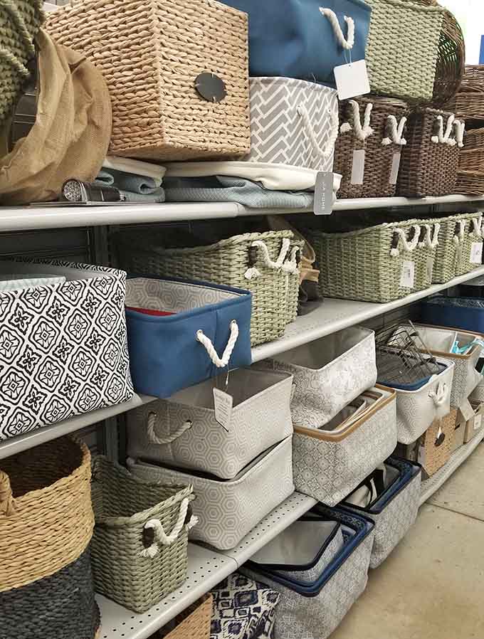 Storage baskets in every style imaginable, because organizing your life shouldn't cost a fortune, right?