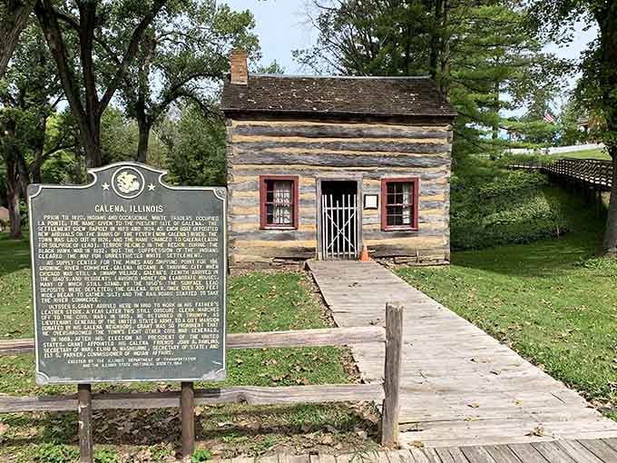 This historic log cabin proves that tiny houses were cool long before HGTV made them a thing.