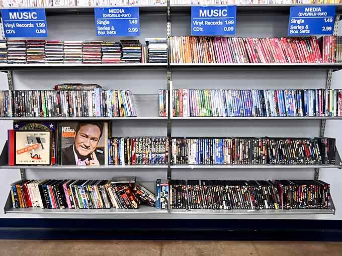 Music and movies from every era, because your entertainment shouldn't cost more than your groceries.