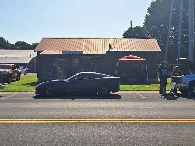 Some buildings wear their history on their sleeves; this one's practically got its entire autobiography tattooed on the facade.