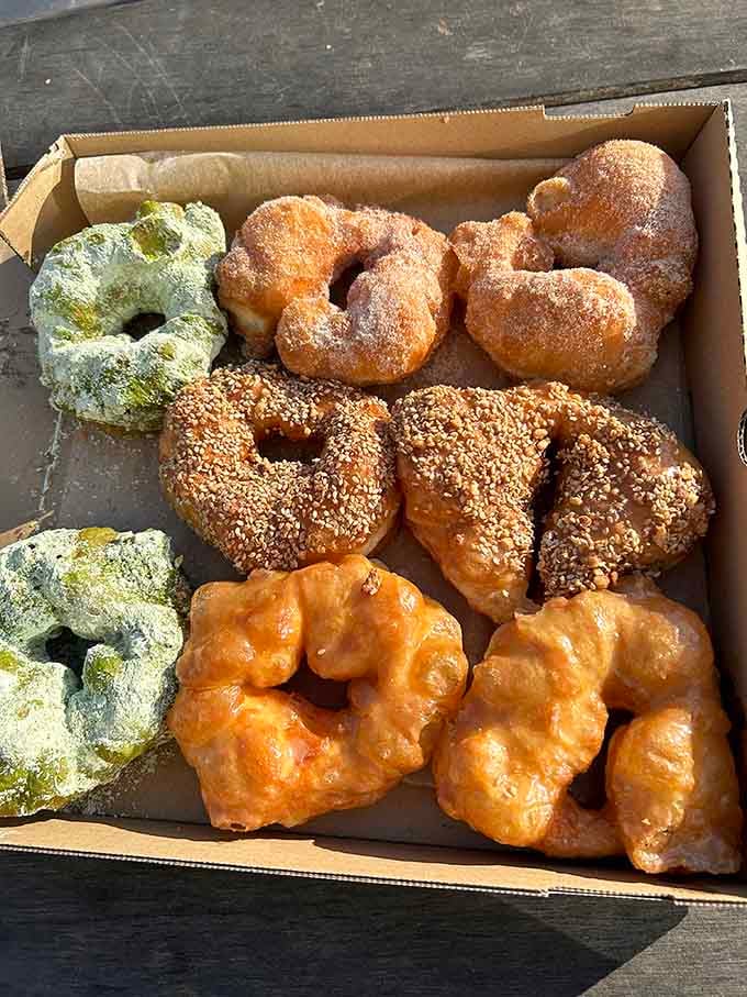 A baker's dozen of pure happiness, featuring enough variety to make your decision-making skills completely shut down.