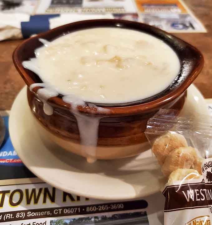 Clam chowder this creamy and rich should probably be illegal, but thankfully it's just incredibly delicious instead.