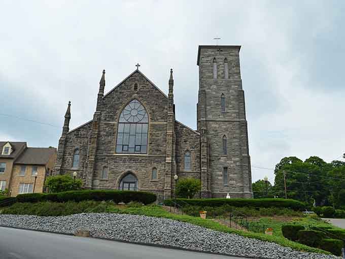 Stone churches perched on hillsides, reminding us that our ancestors knew a thing or two about dramatic placement.