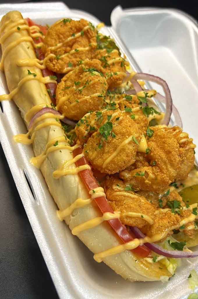 Plump shrimp lined up like soldiers, ready to deliver serious flavor in every single bite.