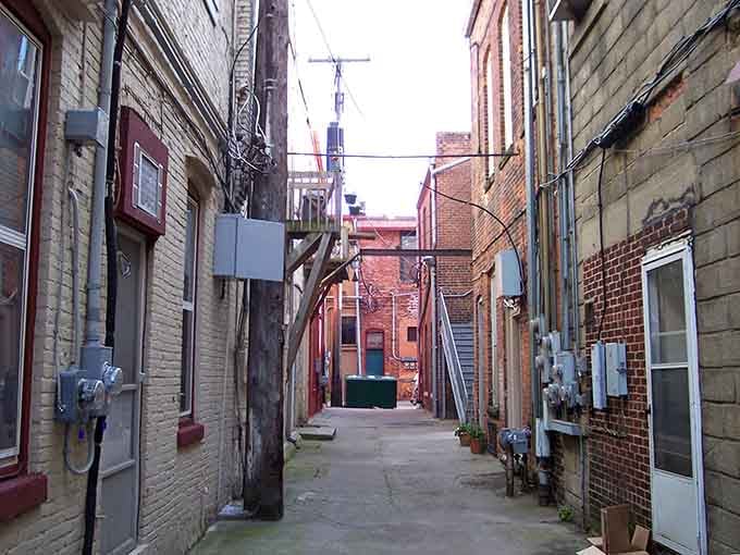 Even the alleyways here have character, which is more than most modern developments can claim about their front entrances.
