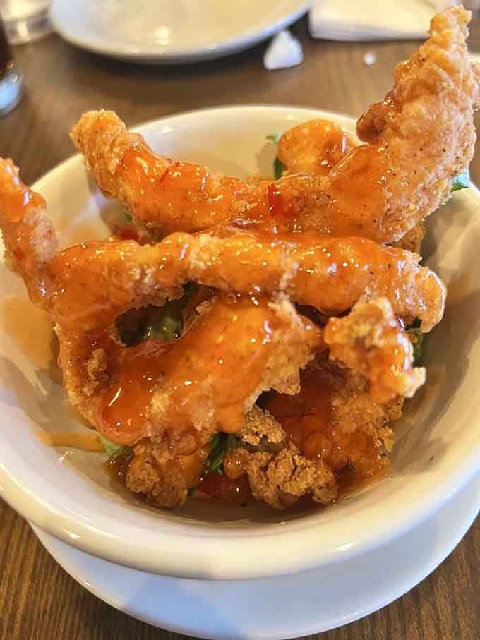 Salmon bites glazed to perfection, because sometimes you need seafood that shines this bright.