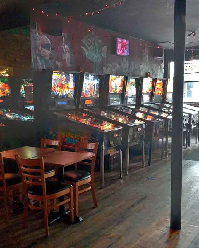 The dim lighting and vintage vibes create the perfect atmosphere for losing track of time and your inhibitions.