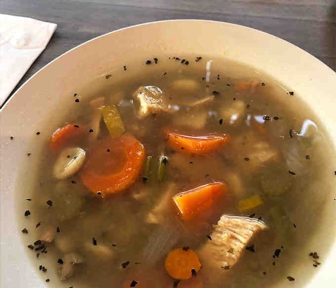 Classic chicken noodle elevated to art form, proving simple done right beats fancy every single time.