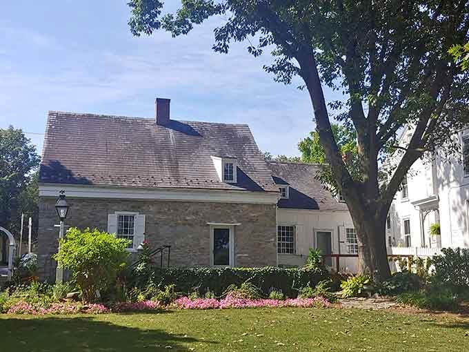 Historic homes preserve the stories of early American life, standing proud under shade trees that have seen it all.