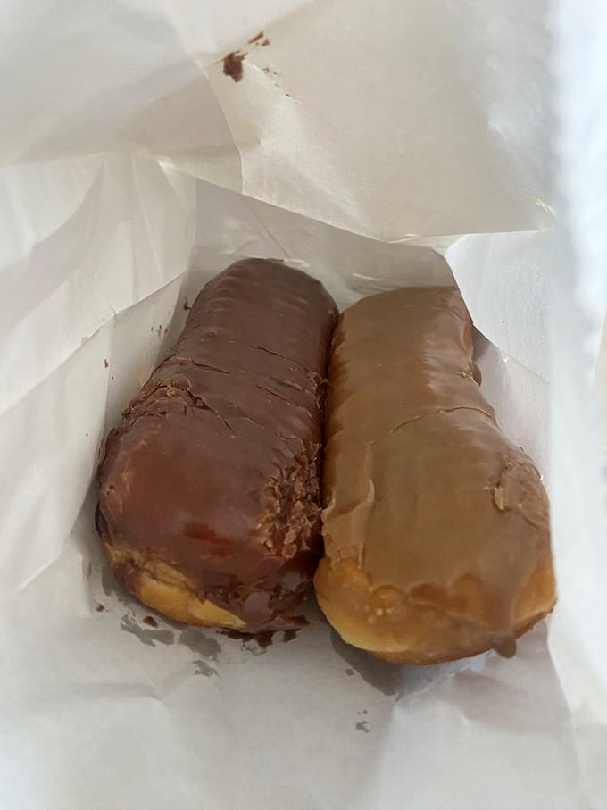 Maple and chocolate bars side by side, proving that some of life's best decisions involve choosing both options.