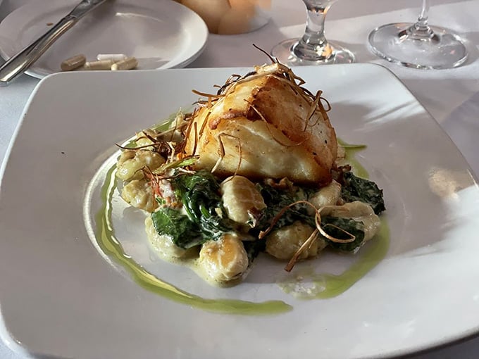 Chilean sea bass so tender it practically dissolves on your tongue, proving fish can be absolutely show-stopping when done right.