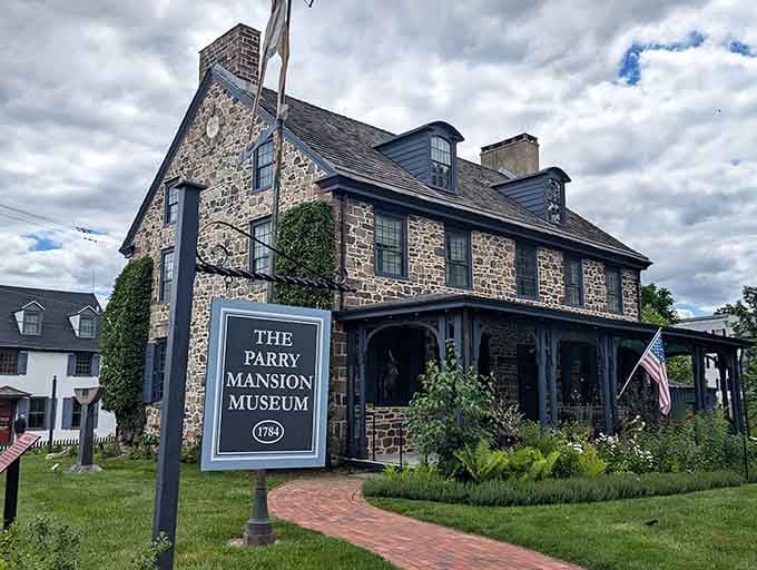 The Parry Mansion stands as proof that some families really knew how to commit to good real estate.