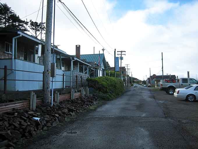 The quiet streets of Oceanside where the biggest traffic jam involves maybe three cars and someone's unleashed golden retriever.