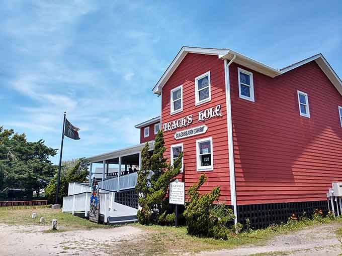Teach's Hole brings pirate history to life without the scurvy, which is really the ideal way to experience it.