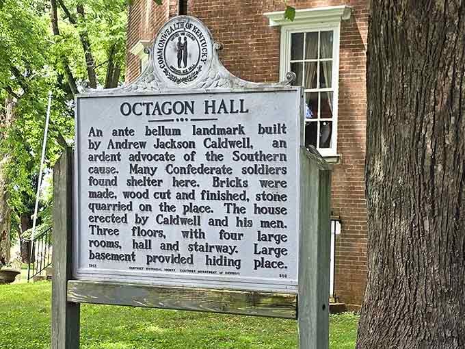 Historical markers tell the story, but standing here makes you feel it in your bones and spine.