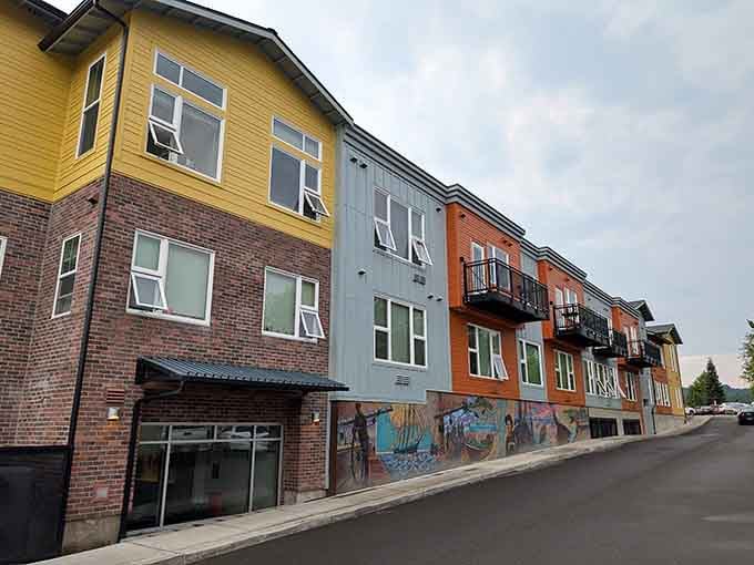 These colorful facades prove small town living doesn't mean sacrificing style or that perfect Instagram backdrop.