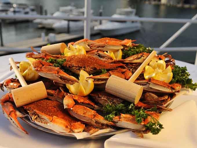 A crab feast this beautiful deserves its own photo shoot before you crack that first shell.