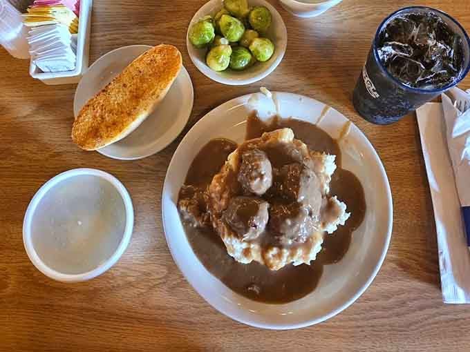 Swedish meatballs with garlic bread deliver comfort food that would make even your Swedish grandmother nod with approval.
