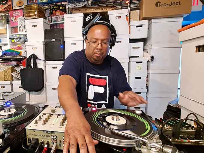 Live DJ sessions turn shopping into an experience, proving music sounds better when someone who cares is spinning.