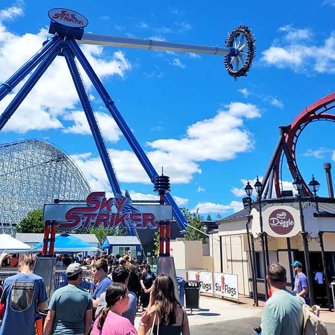 The queue where brave souls contemplate their life choices while pretending they're totally fine with what's coming next.