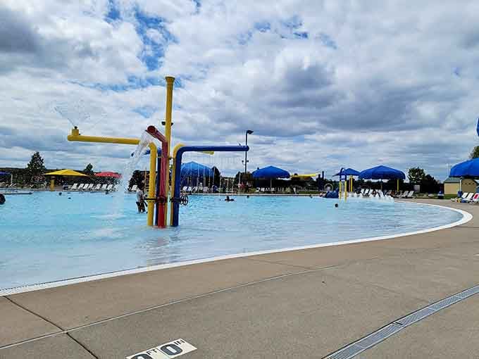 Shallow waters and gentle features make this the perfect spot where tiny humans can safely discover aquatic adventures.