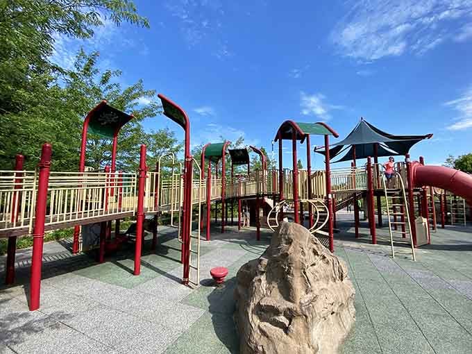 Jaycee Park offers kids the kind of playground adventures that create memories lasting well into adulthood.