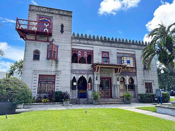 Villa Zorayda's Moorish architecture transports you to another continent without the hassle of international baggage fees.