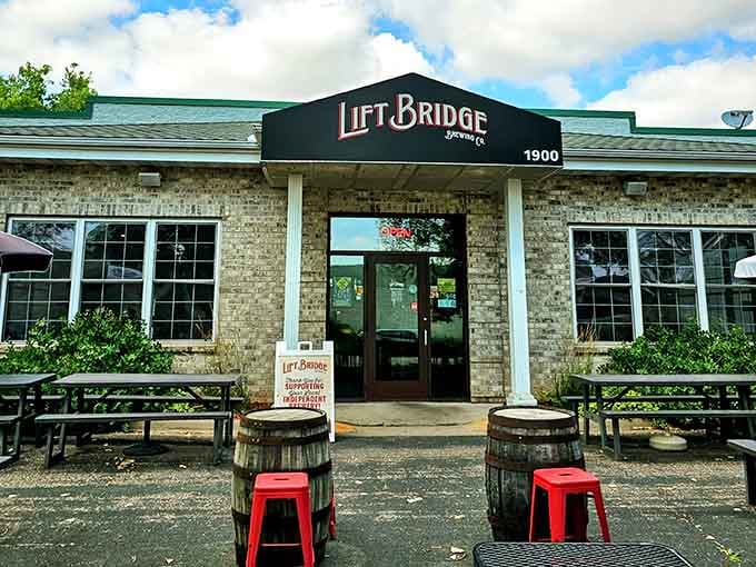 Craft beer with a river view beats sitting in traffic any day of the week, trust us on this.
