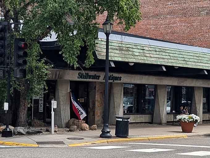 The Stillwater Antiques storefront beckons with promises of discoveries that'll make your friends incredibly jealous at brunch.