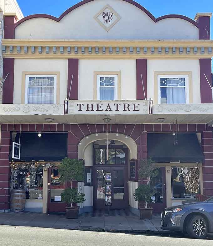 The old Rialto Building turned theatre stands as proof that good bones never go out of style.