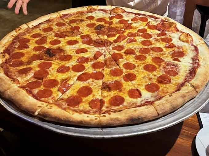 Pepperoni coverage so thorough, it's like they're trying to set a new standard for the genre entirely.