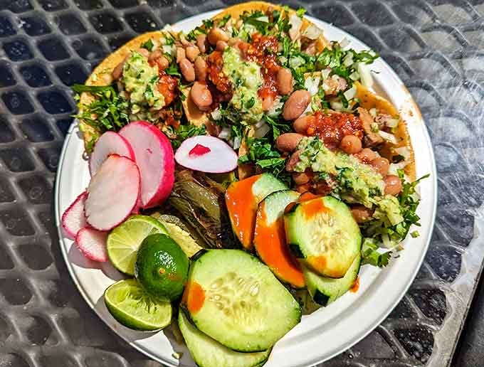 Fresh vegetables, tender meat, and perfectly grilled tortillas create a symphony of flavors that'll make your taste buds dance.