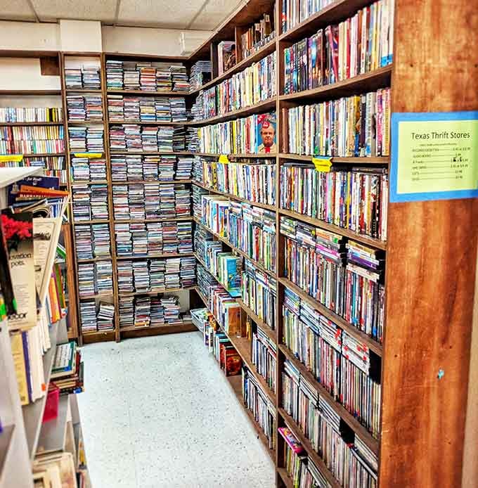 Book and media lovers could lose entire afternoons here, surrounded by stories and entertainment from decades past.