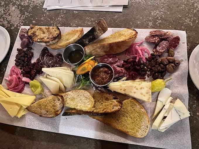 This isn't just a cheese board, it's Wisconsin showing off in the most delicious way possible.