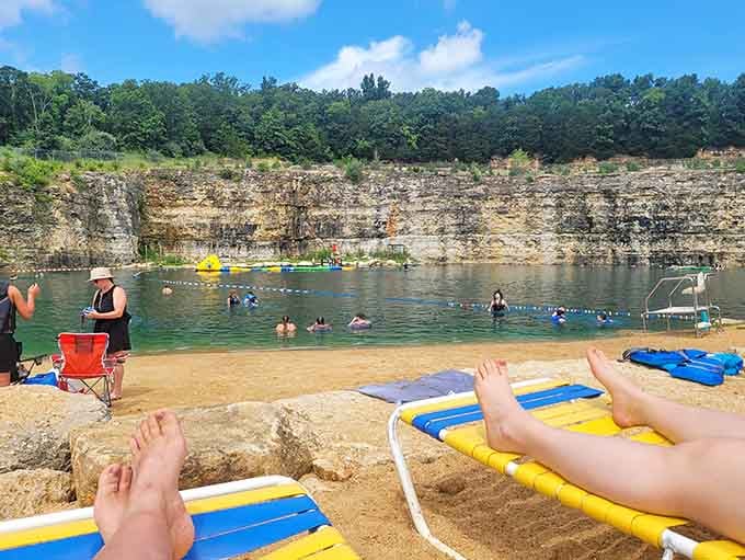 Kick back and soak in views that'll make your friends question if you secretly flew somewhere exotic.