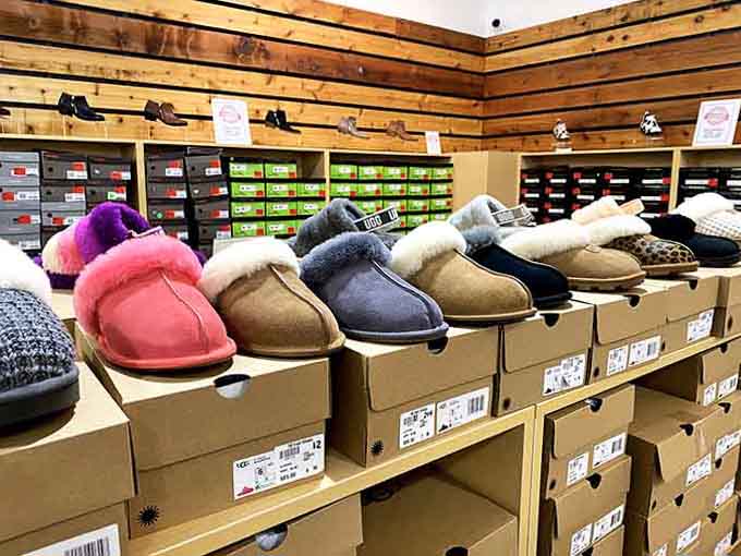 Cozy slippers in every color imaginable, because your feet deserve comfort without requiring a small loan.