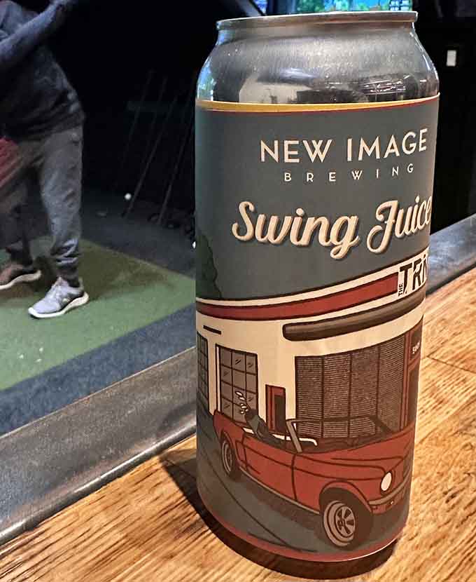 New Image Brewing's Swing Juice feels like destiny in a can when you're at a golf bar.