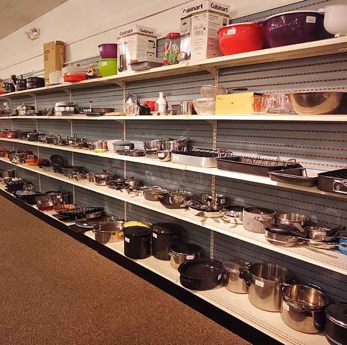 Pots, pans, and cookware galore for anyone who's ever dreamed of outfitting their kitchen without refinancing their house.