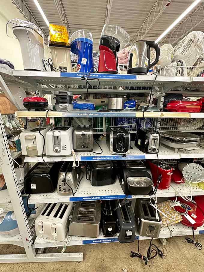 Small appliances that'll have you making toast and popcorn like you're running your own retro diner.