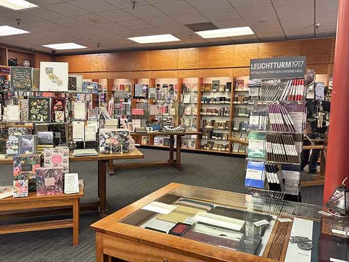 Premium stationery and journals tempt you to finally start that novel you've been talking about since 1987.