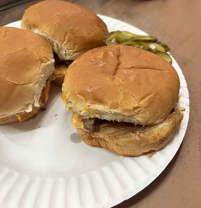 These sliders are small in size but massive in flavor, the kind that make you immediately order more.