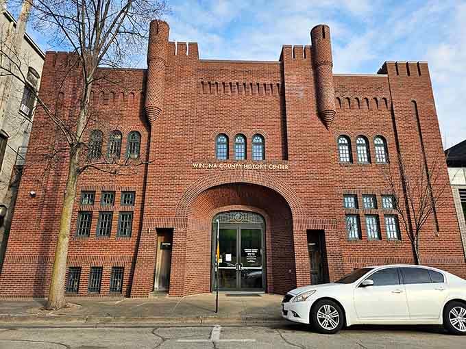 Winona County History Center's brick fortress exterior promises stories worth discovering inside those impressive walls.