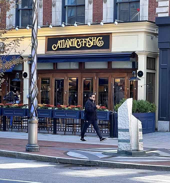 Classic elegance meets serious seafood expertise at this corner spot where the fish is always fresher than fresh.