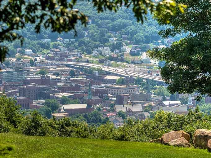 Nestled in mountain valleys, this historic downtown spreads out like a living museum of American industrial heritage.